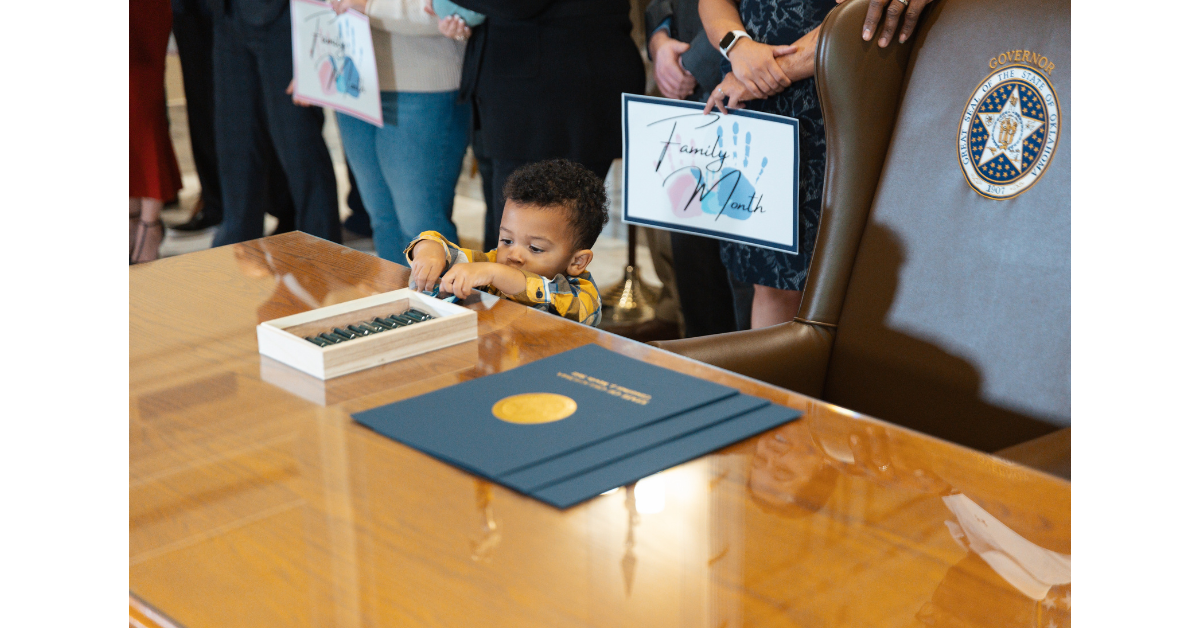 Governor Stitt Declares November as Family Month, Launches Month-Long ...