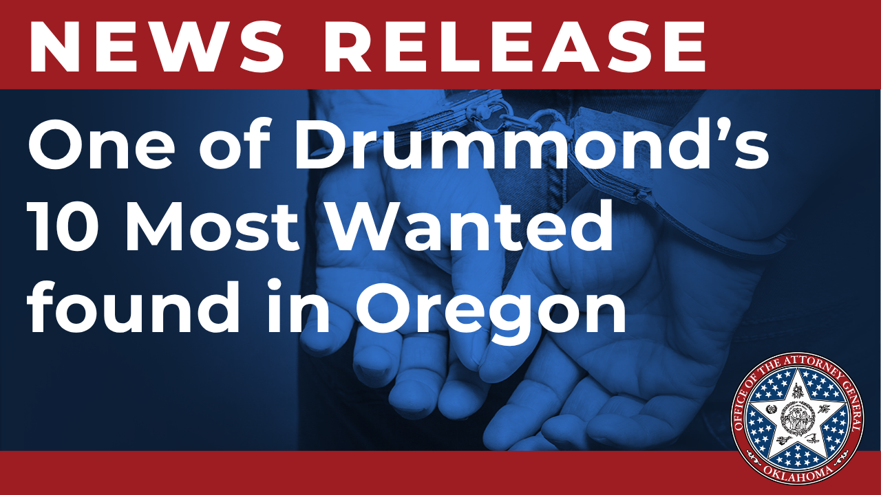 One of Drummond’s 10 Most Wanted found in Oregon