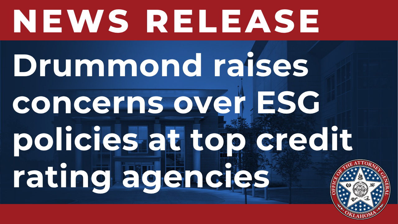Drummond raises concerns over ESG policies at top credit rating agencies
