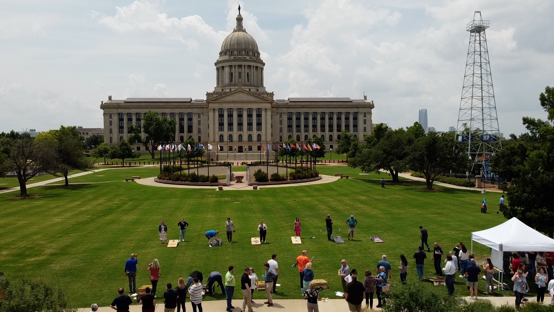 OMES celebrates employees with fellowship, food and fun