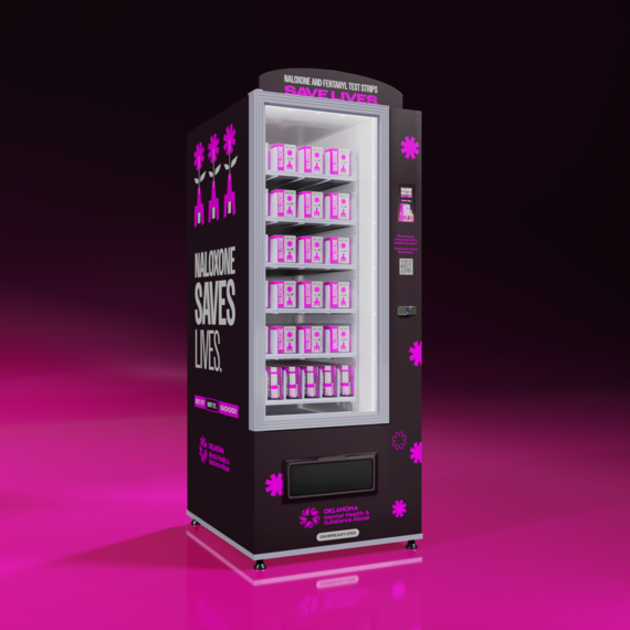 ODMHSAS Places First Life-Saving Vending Machine