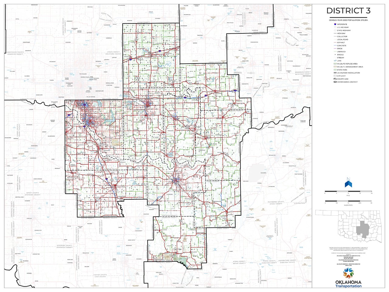 Maintenance District Maps