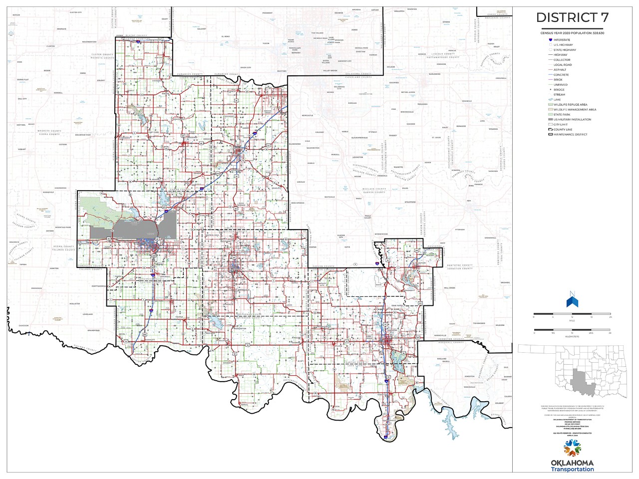 Maintenance District Maps