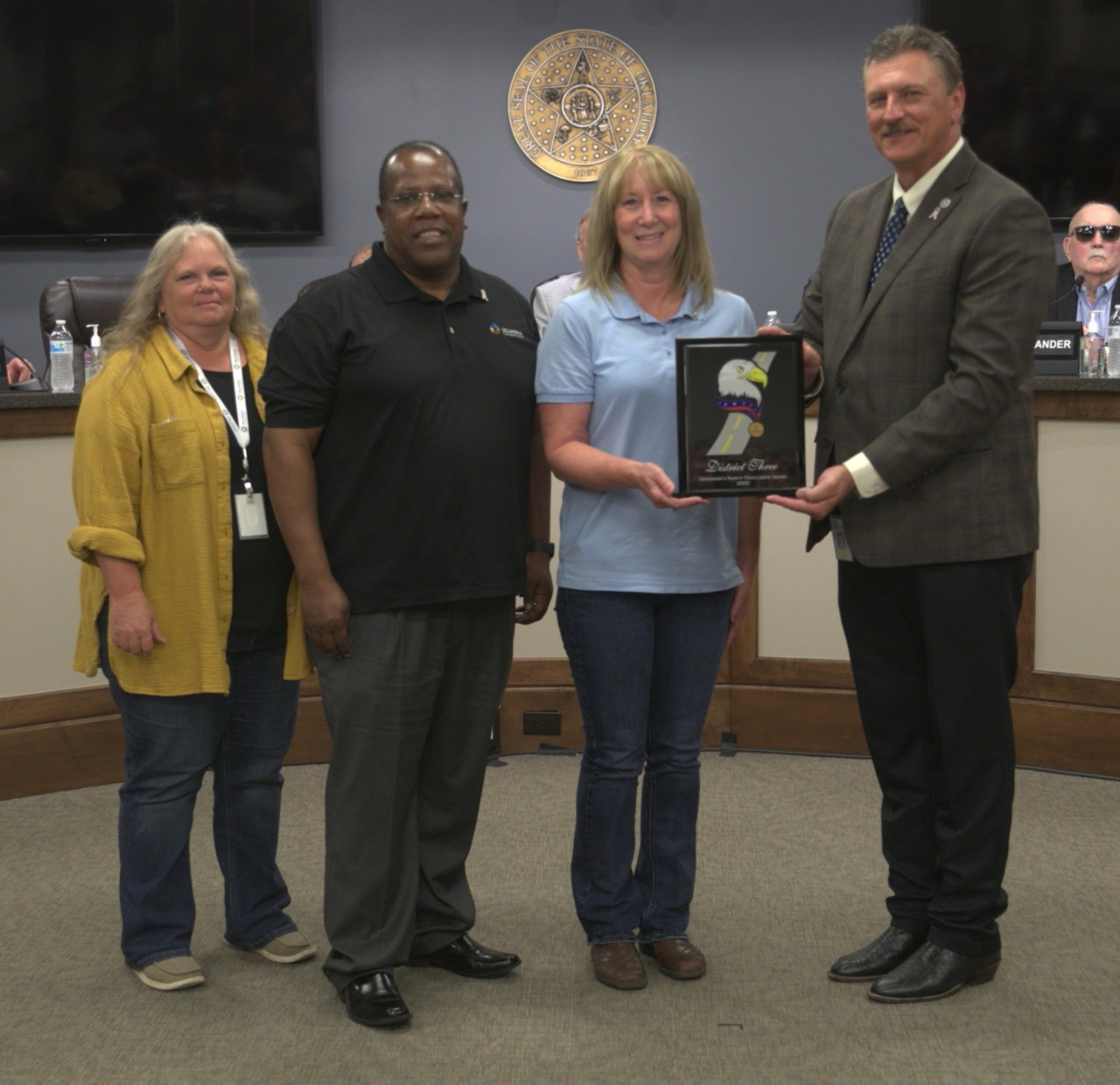 ODOT crews recognized for workplace safety