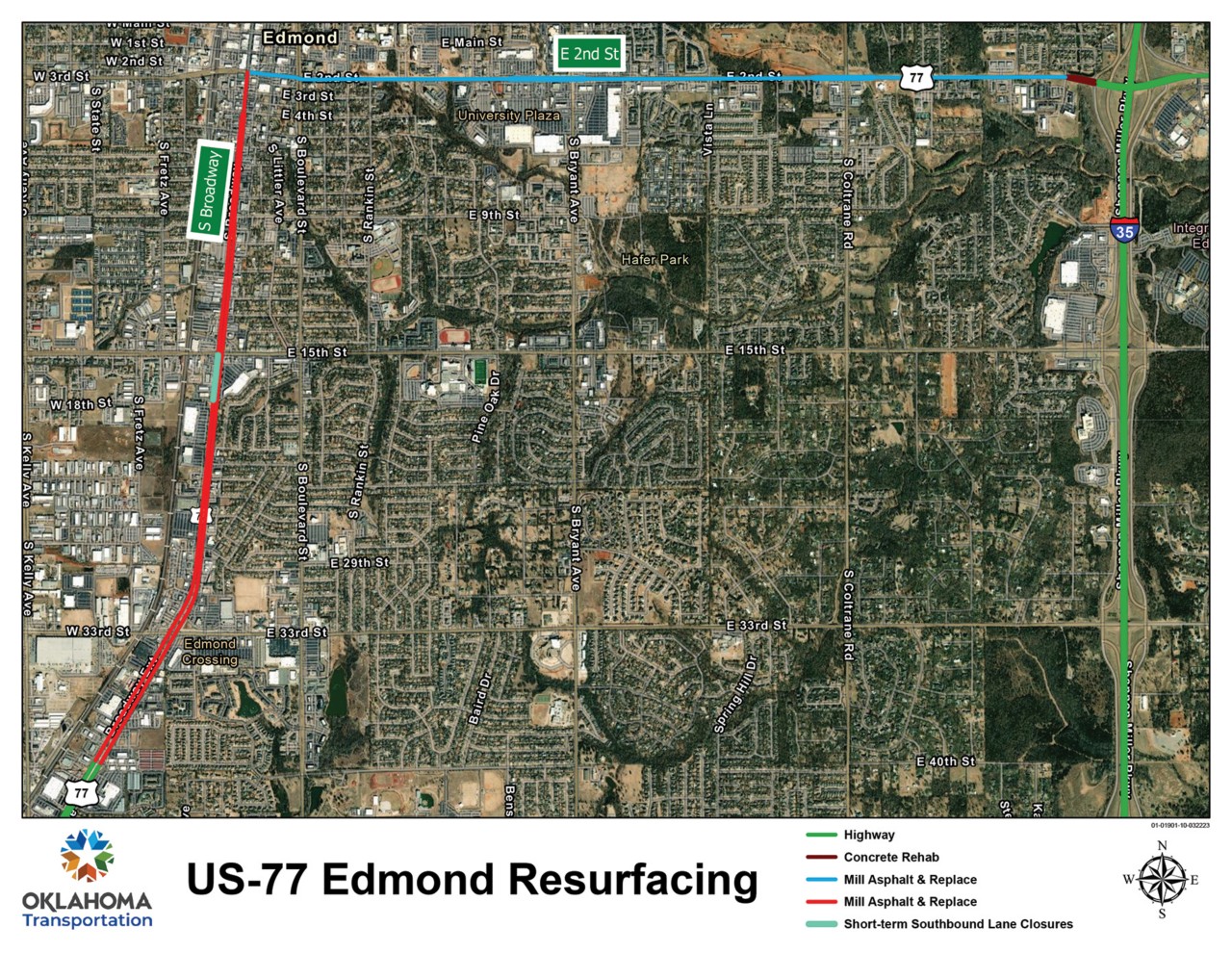 US-77 and SH-66 Resurfacing in Edmond