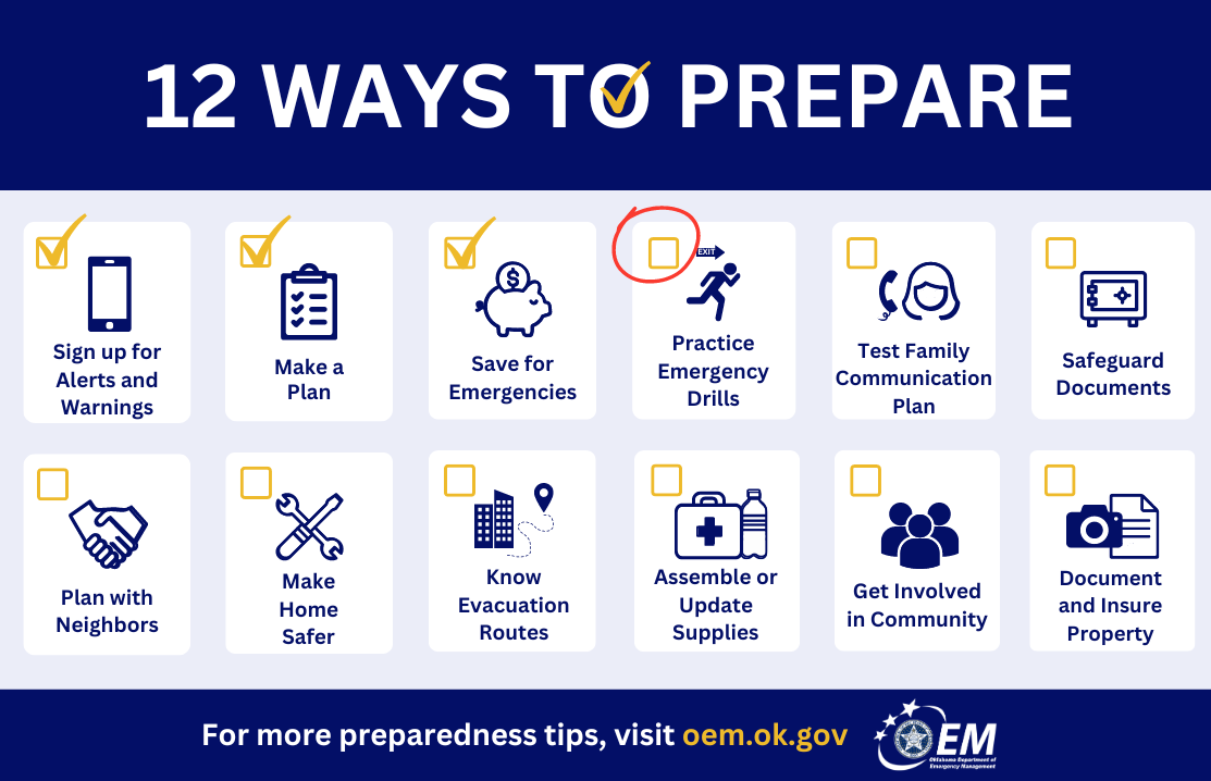 Toolkit: 12 Ways to Prepare: Practice Emergency Drills