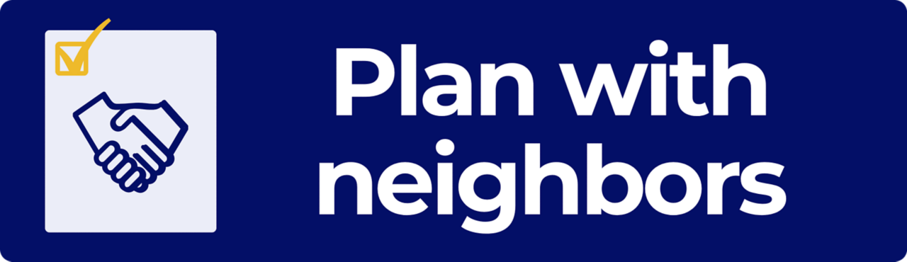 Plan with Neighbors