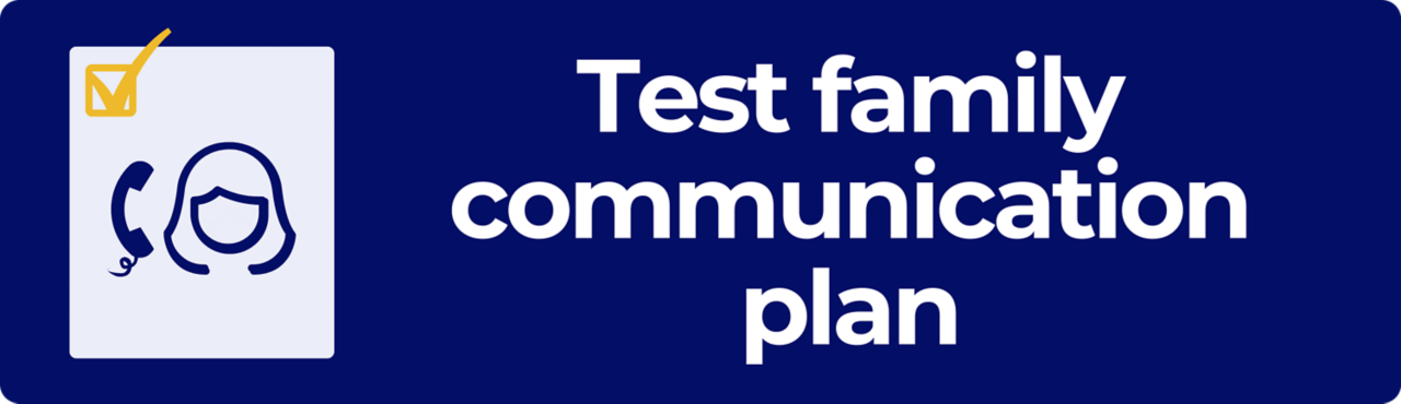 Test Family Communication Plan |Oklahoma Department of Emergency Management