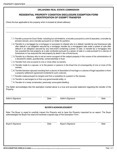 Contract Forms and Related Addenda